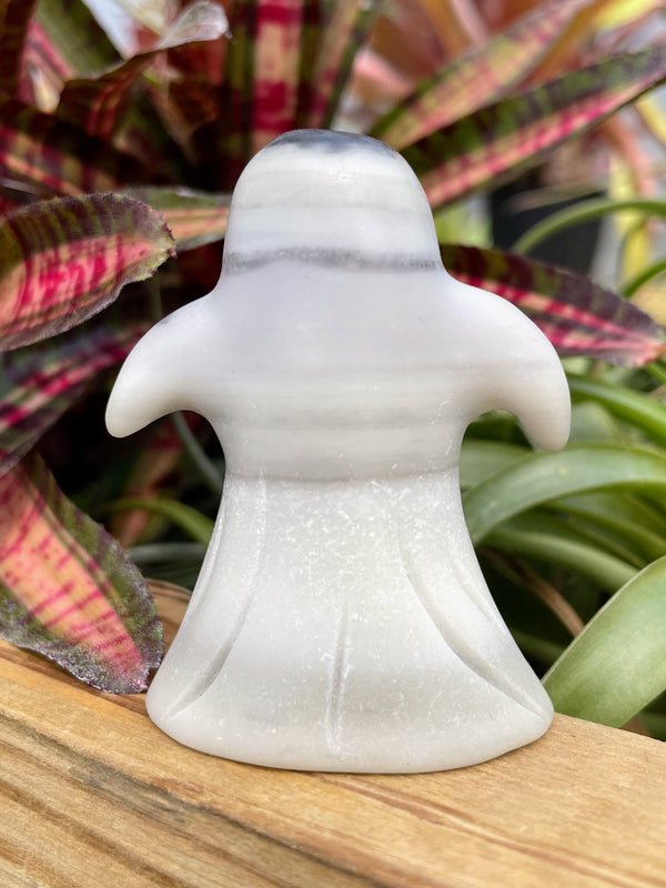 Taiji Jade Ghost Crystal Carving - TheDrunkenGnome Airplant Co.